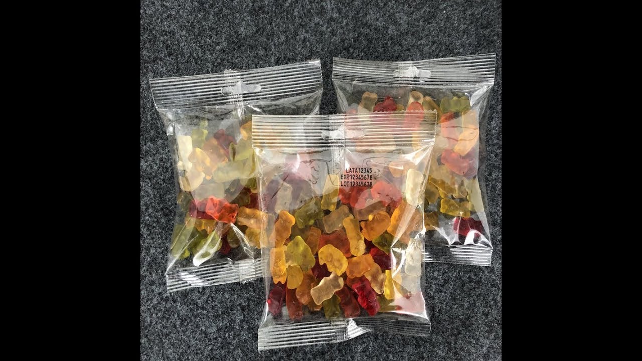 soft candy packing machine,bear gummy packing machine,candy packing ...