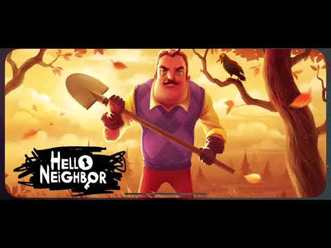 Playing hello neighbor (the end) - YouTube