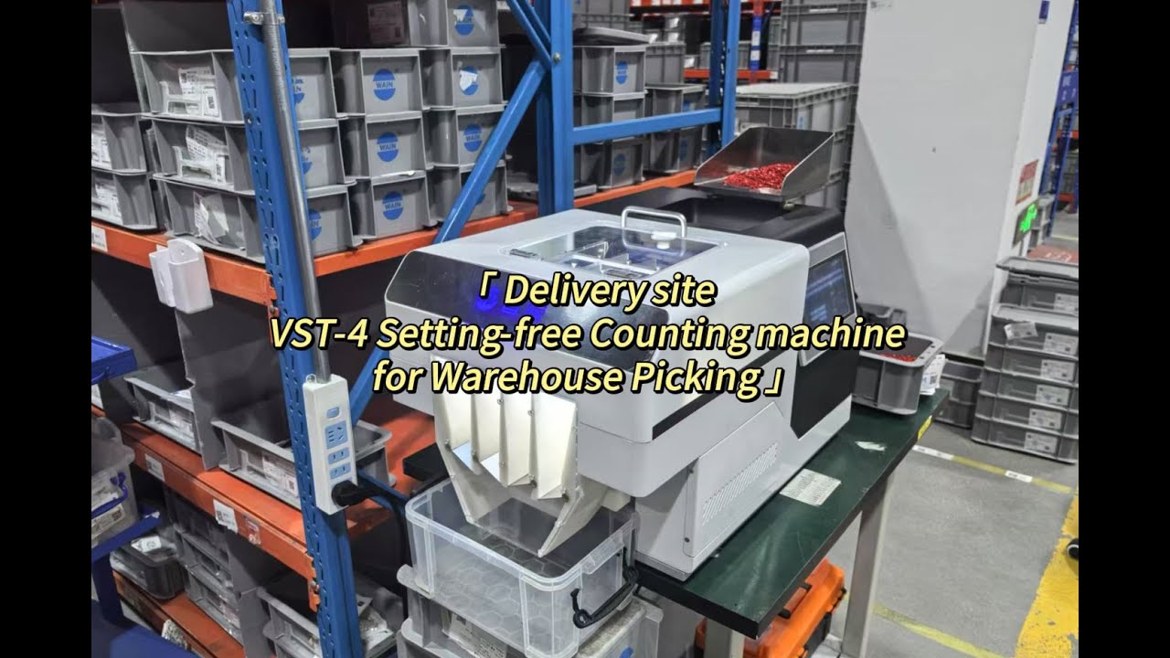VST-4 Setting-free Counting machine for Warehouse Picking - YouTube