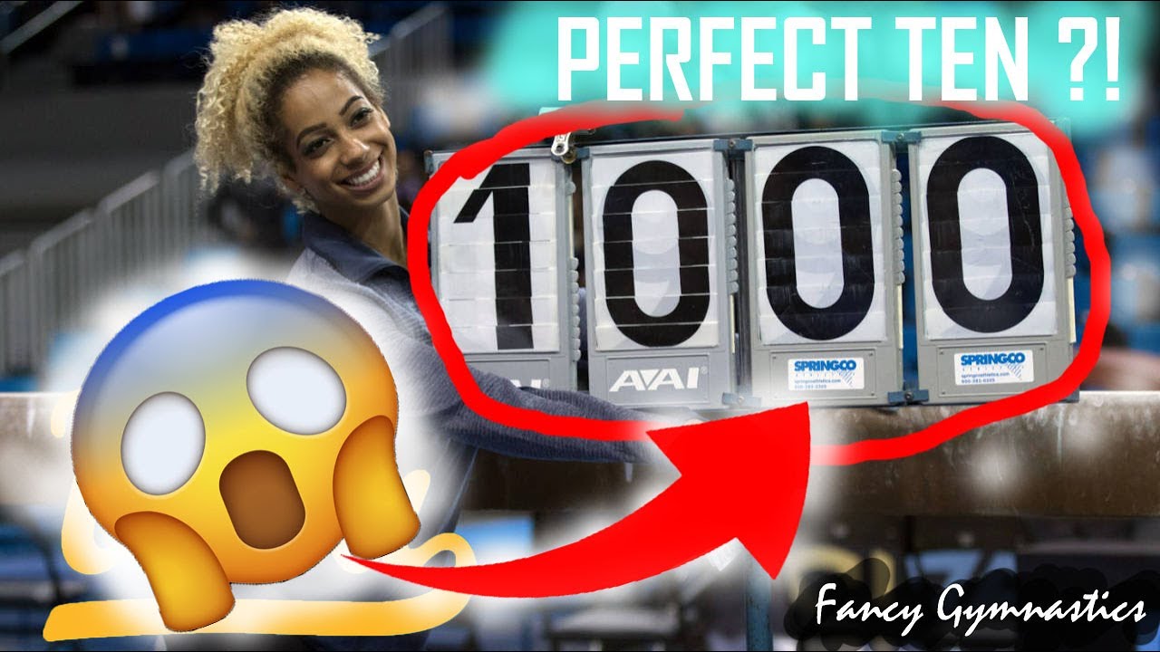Four perfect 10's by UCLA - YouTube