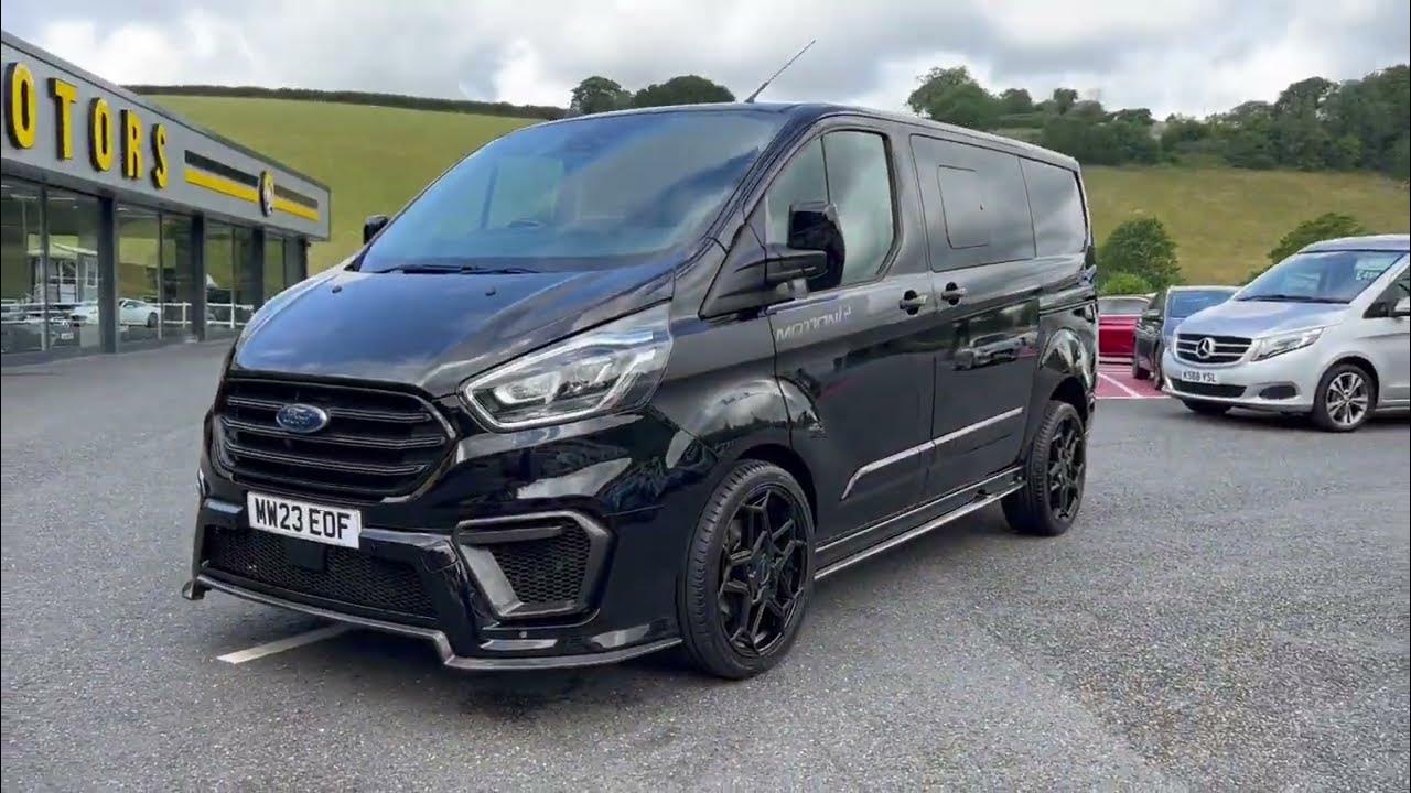 2023 Ford Transit Custom Motion R Design in Red available at Castle Motors - YouTube