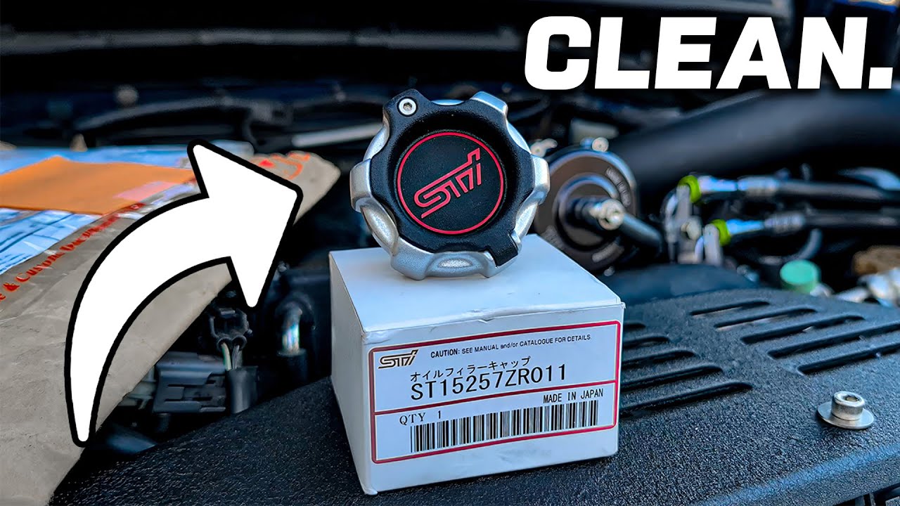 Small Mod, BIG Difference! Engine Bay Upgrade for Subaru WRX STI - YouTube