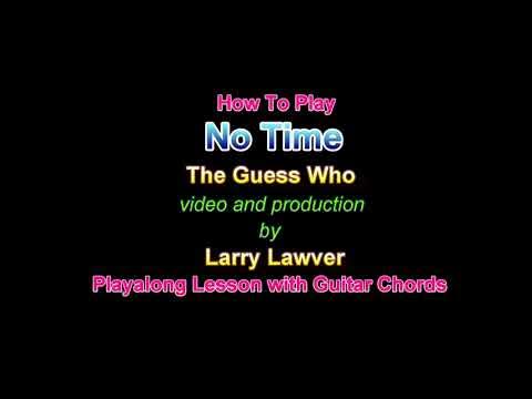 No Time, Guess Who - YouTube