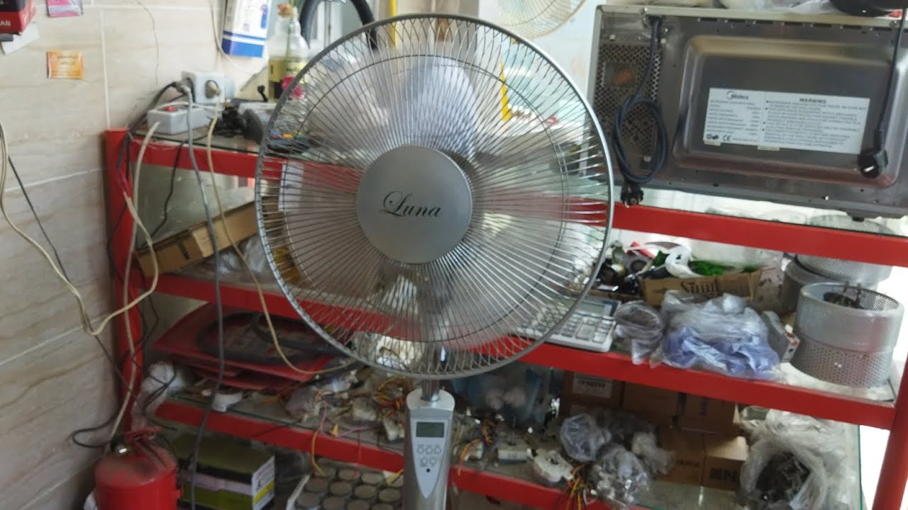 Standing fan repair-تعمیر پنکه ایستاده،تعمیر لوازم خانگی، - YouTube