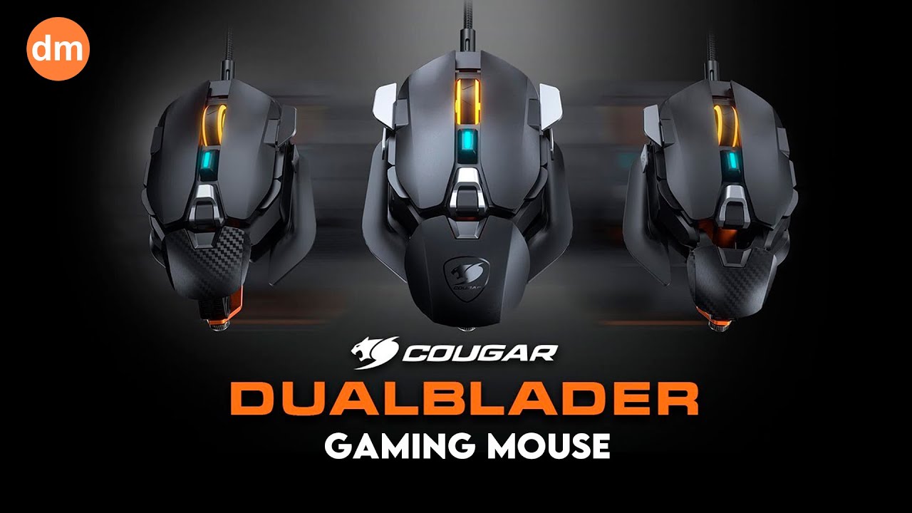 Cougar Dualblader Gaming Mouse | PMW3389 Sensor | 16000 DPI Precision ...