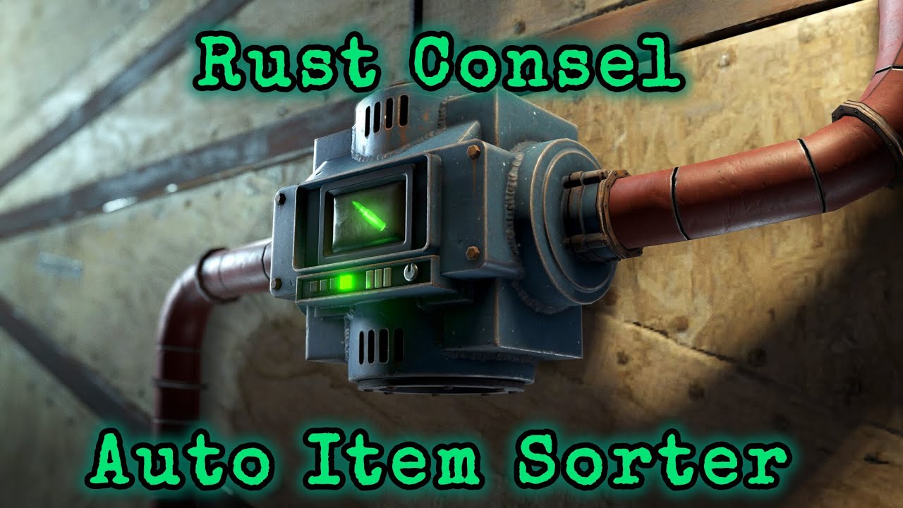 Rust Console Auto Item Sorter - YouTube