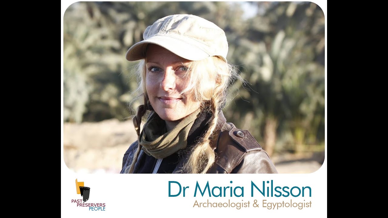 Dr. Maria Nilsson & John Ward, Husband & Wife Archaeologists - YouTube