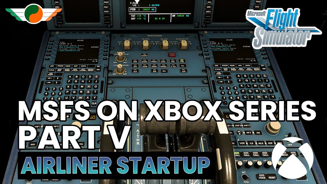 MSFS | Xbox - Getting Started Series | Part V - Airliner Startup - YouTube