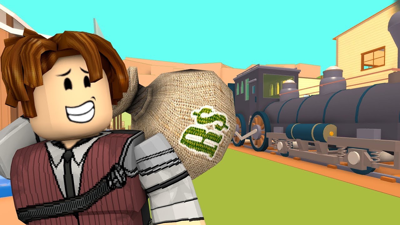 Roblox - ATAQUE AO TREM DO VELHO OESTE (Bandit Simulator) - YouTube