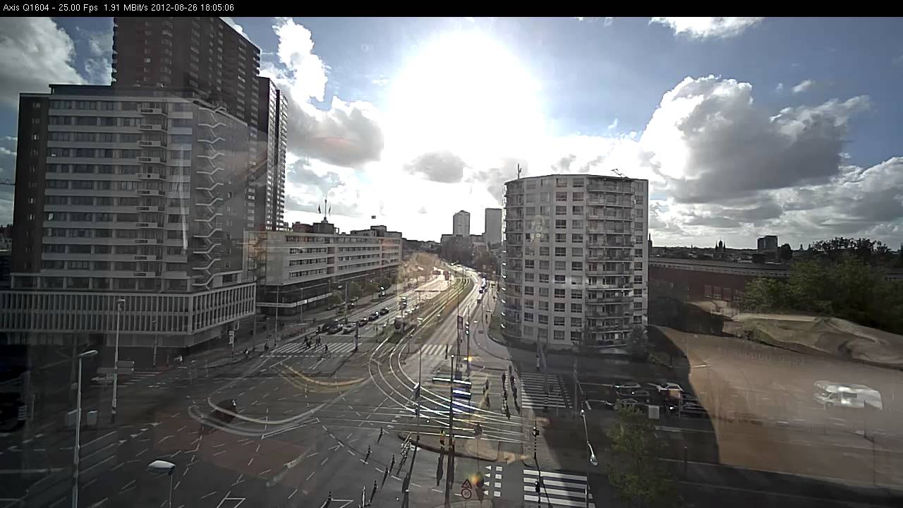 20120826 Axis Q1604 Rotterdam Switching WDR on - YouTube