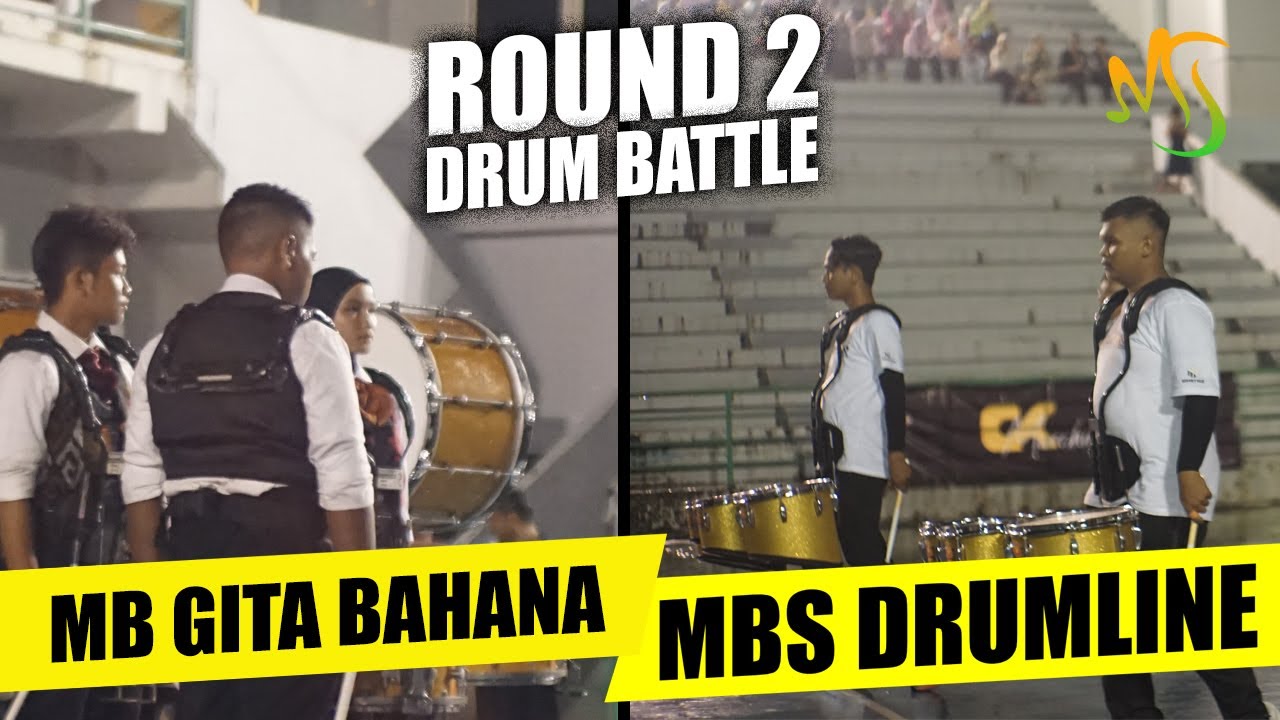 MB Gita Bahana vs MBS Kukar Drumline | Balikpapan Marching Festival 2023 - YouTube