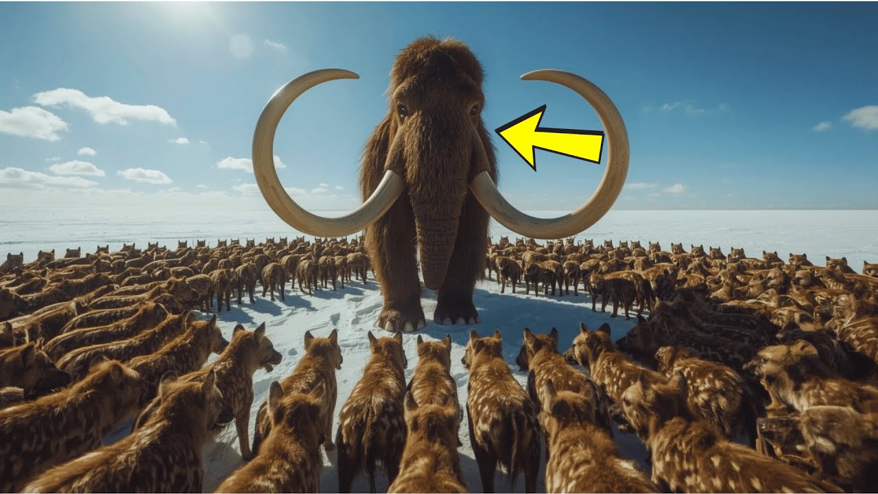 Life Millions of Years Ago | Mammoth vs. Killer Hyenas - YouTube