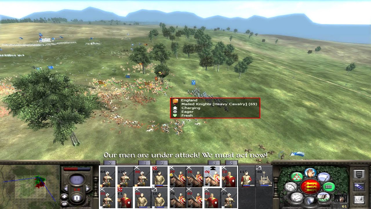 Let's play MTW2 English campaign 7 "Bordeaux: everything at the stakes ...