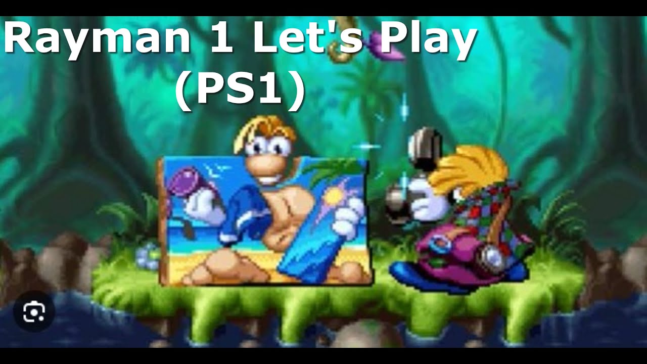 Rayman 1 Let's Play (PS1 Game, 1995) - Episode 1 - YouTube