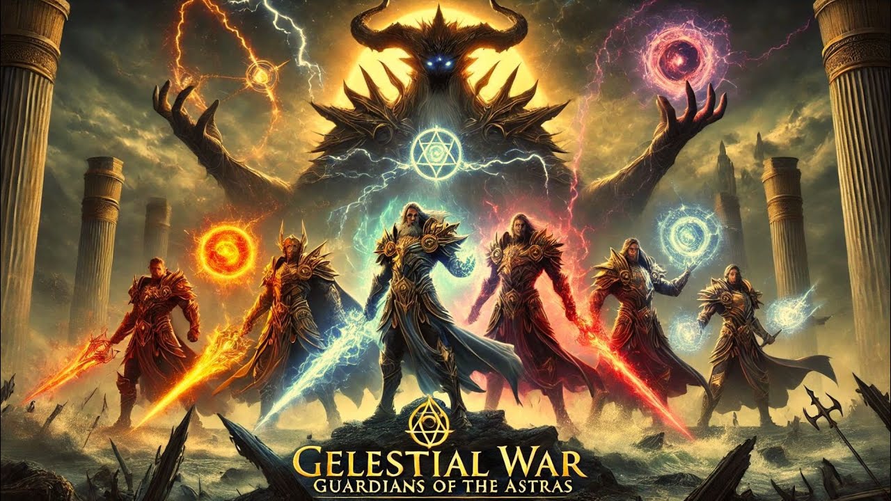 The Celestial war : Guridians of the Astras | Trailer | Timeline moves - YouTube