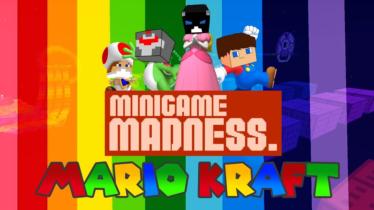 Minigame Madness - Minecraft: Mario Kraft - YouTube