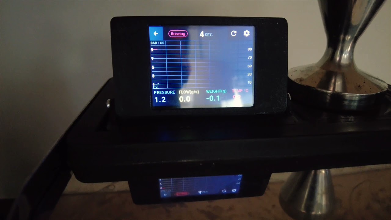 Gaggia Classic Gaggiuino Flat White Workflow - YouTube