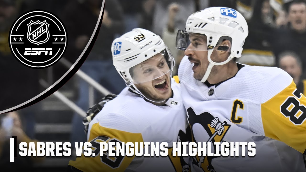 Buffalo Sabres vs. Pittsburgh Penguins | Full Game Highlights - YouTube