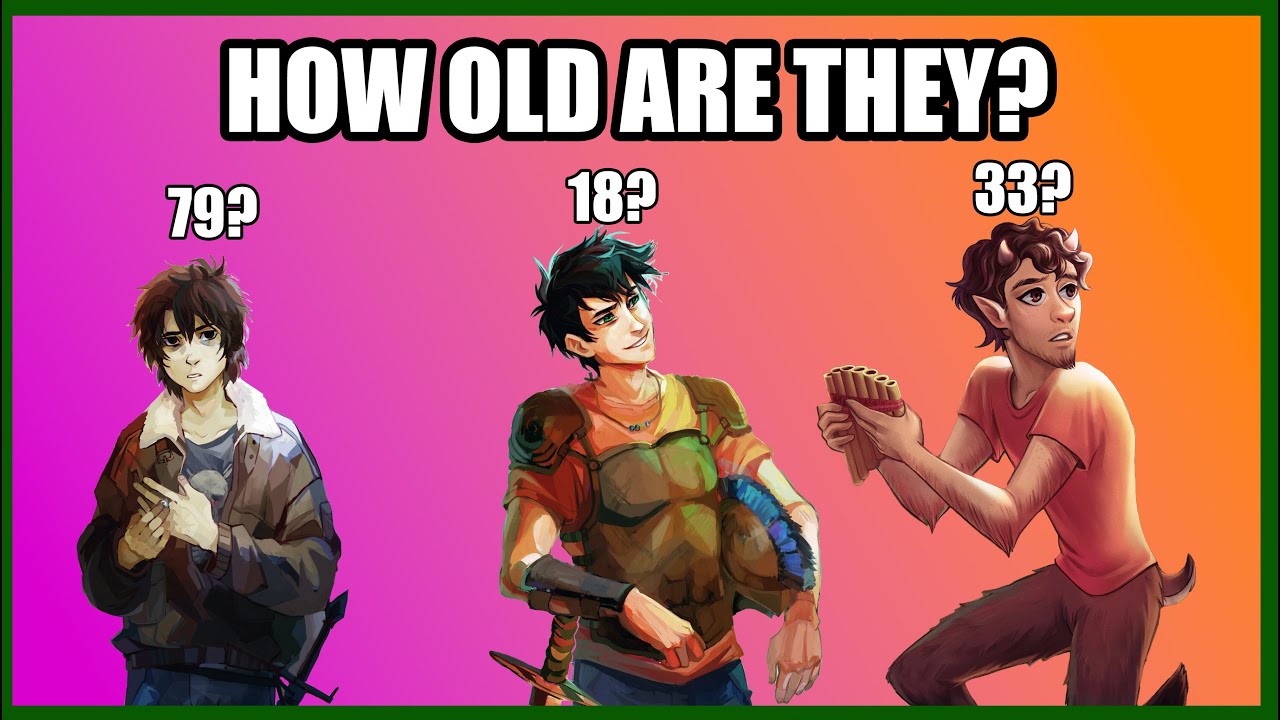 Everything You Need To Know: Percy Jackson + RiordanVerse How Old Are ...