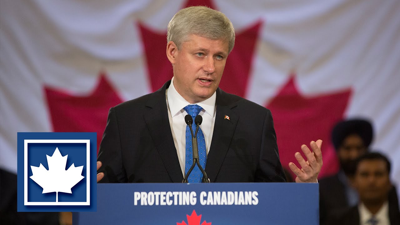 PM Harper discusses new anti-terrorism measures - YouTube