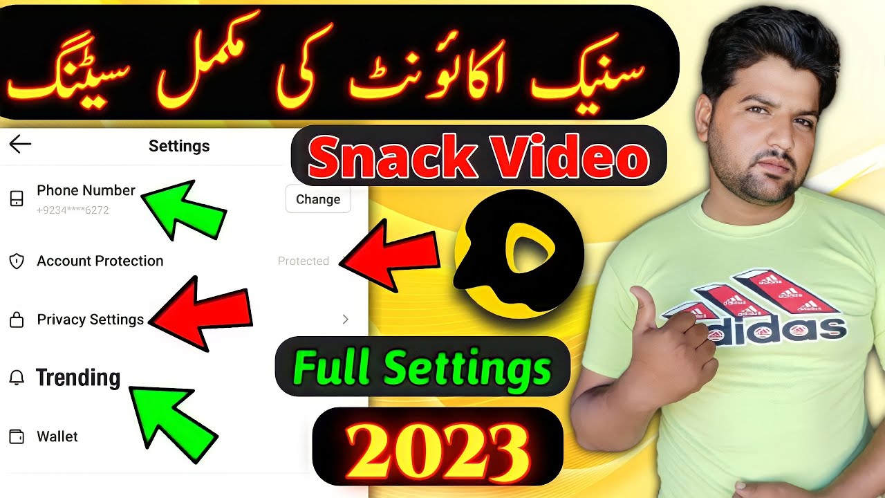 How To Setting Snack Video 2023 | How to Use Snack Video App | Snack ...