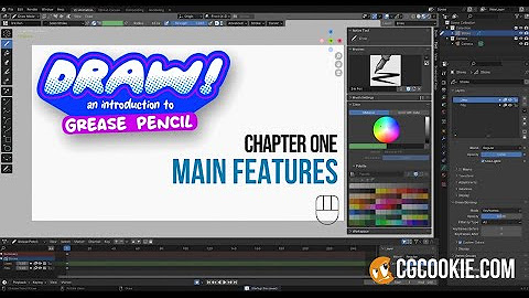DRAW - The Blender Grease Pencil Basics - YouTube