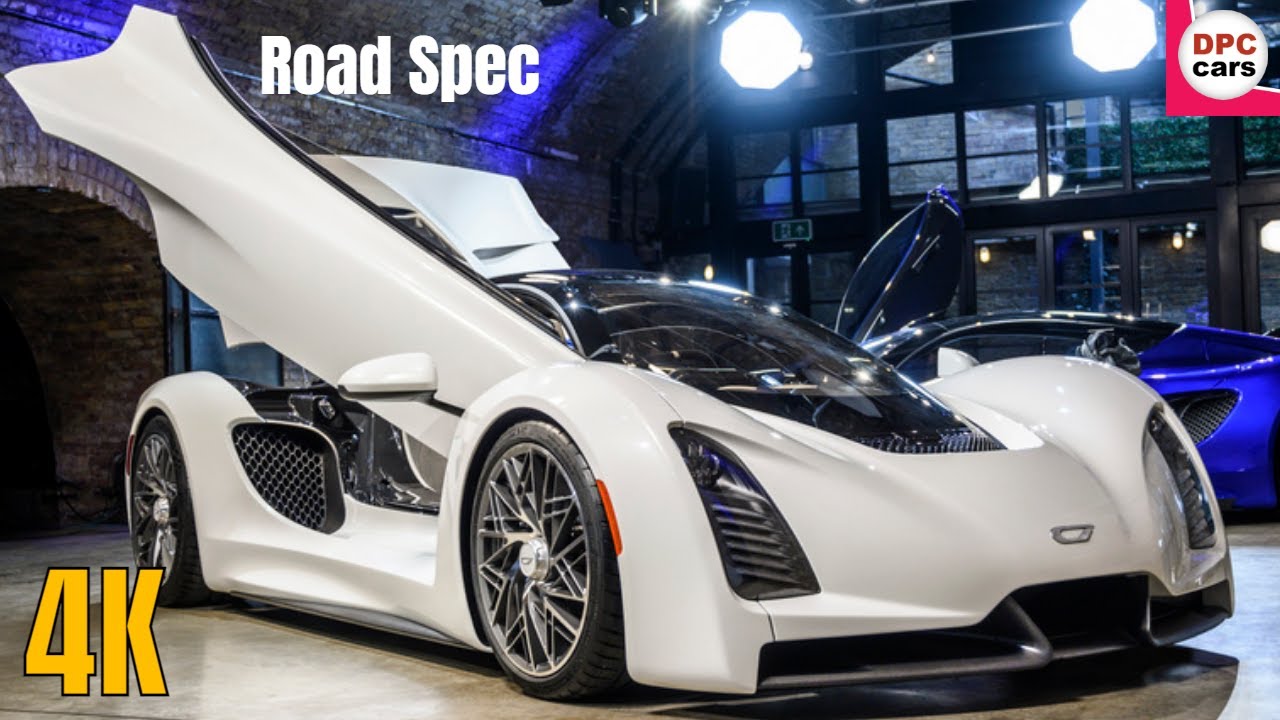 White Czinger 21C Hybrid Hypercar Road Specification - YouTube