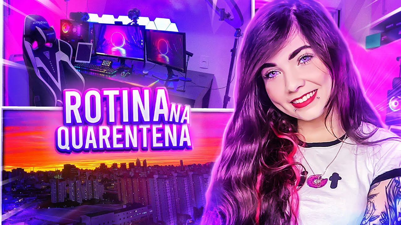 ROTINA DE UMA STREAMER - Nicole Diretora - YouTube