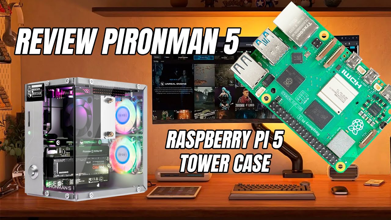 Review Pironman 5 para Raspberry Pi - Guia de instalación en Español ...