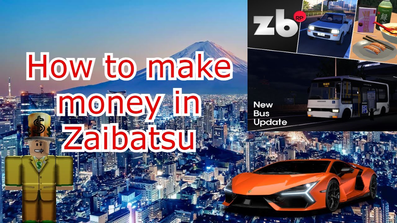 How to make quick money in Zaibatsu Japan RP (Zaibatsu - Roblox) - YouTube