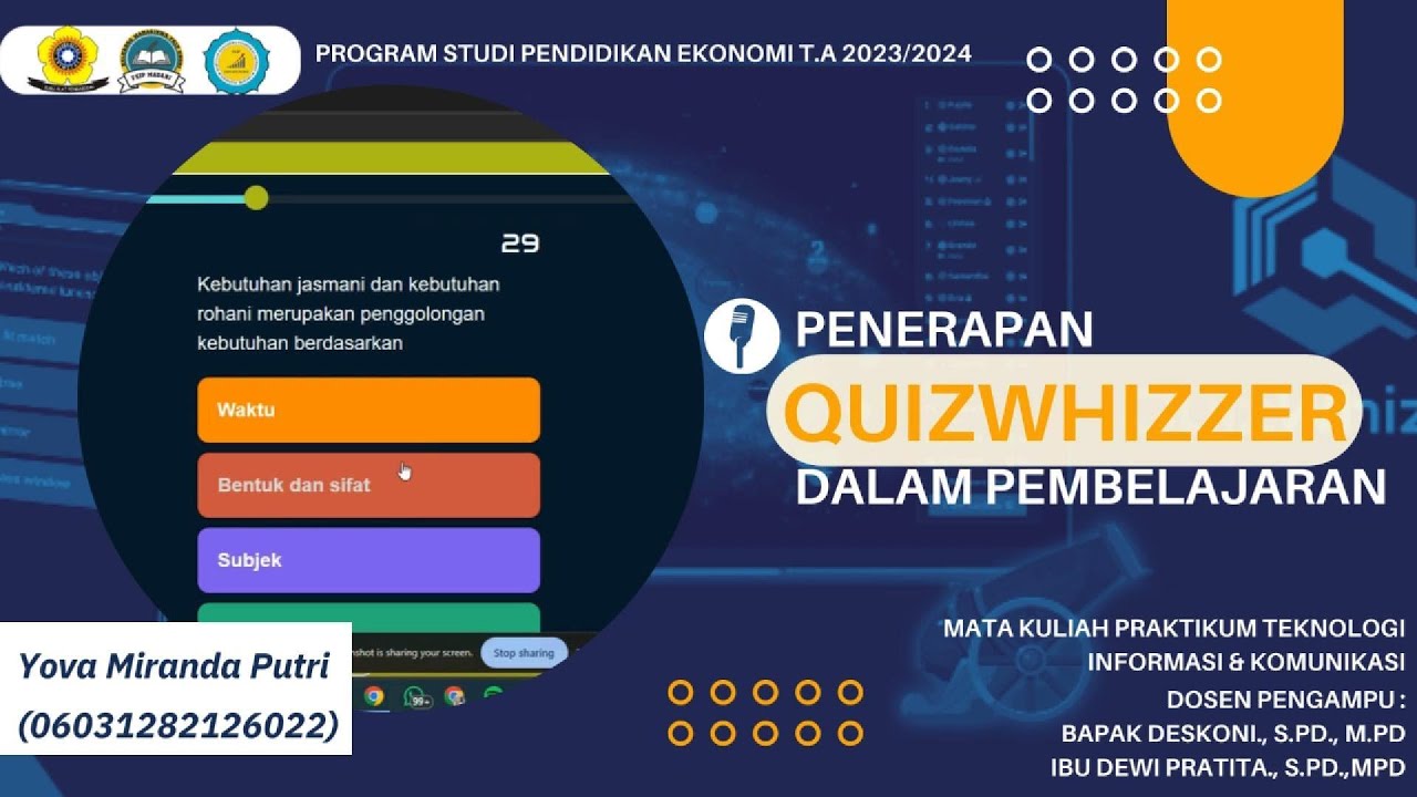 QuizWhizzer | Media Alternatif Guru dalam Pemberian Penilaian Peserta ...