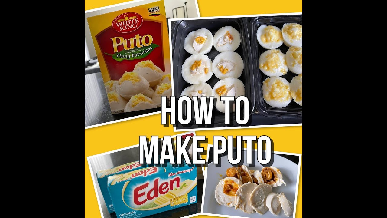 HOW TO MAKE PUTO USING WHITE KING MIX | STEAMED | PROUDLY FILIPINO ...