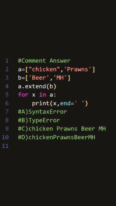Python Mcq Shorts Trending Ytshorts Short Python Pythonprogramming Coding Code 