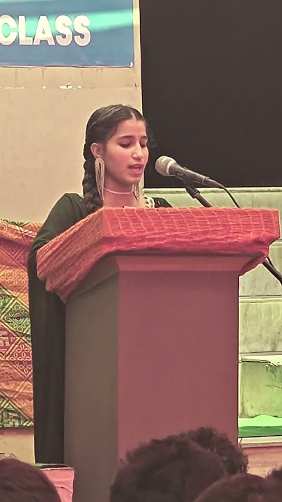 Speech on Farewell Party | BK Sr Sec School Palwal - YouTube