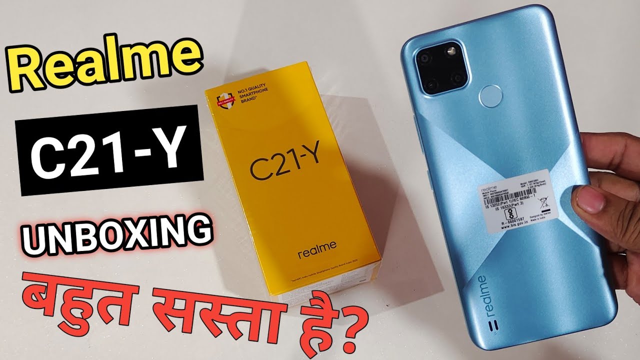 Realme C21-Y Mobile | Unboxing & Review | Best Smartphone Under 10K ...