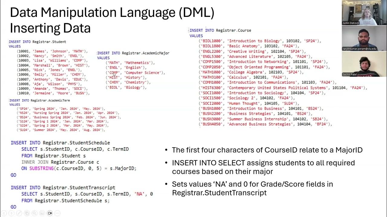 Designing and Implementing a SQL Server Database - YouTube