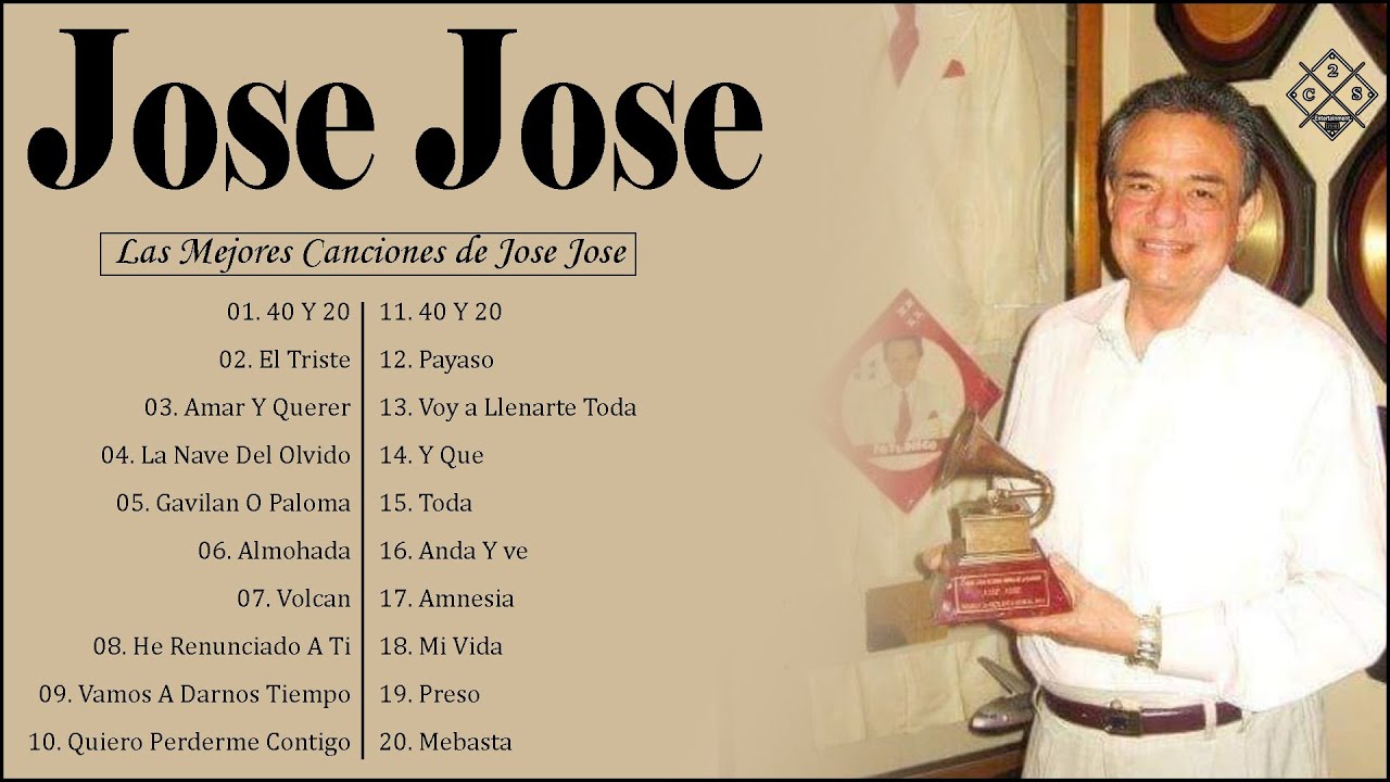 Jose Jose baladas romanticas completas - Las Mejores Canciones de Jose ...