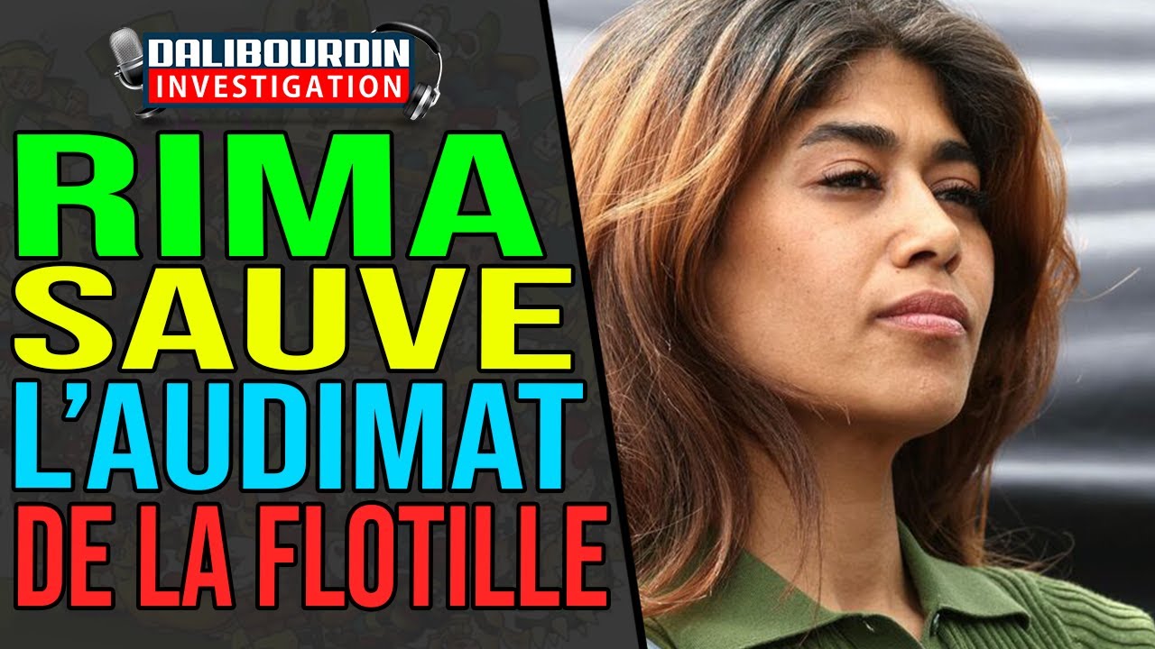RIMA HASSAN REJOINT LA FLOTILLE POUR SAUVÉ L'AUDIMAT - YouTube