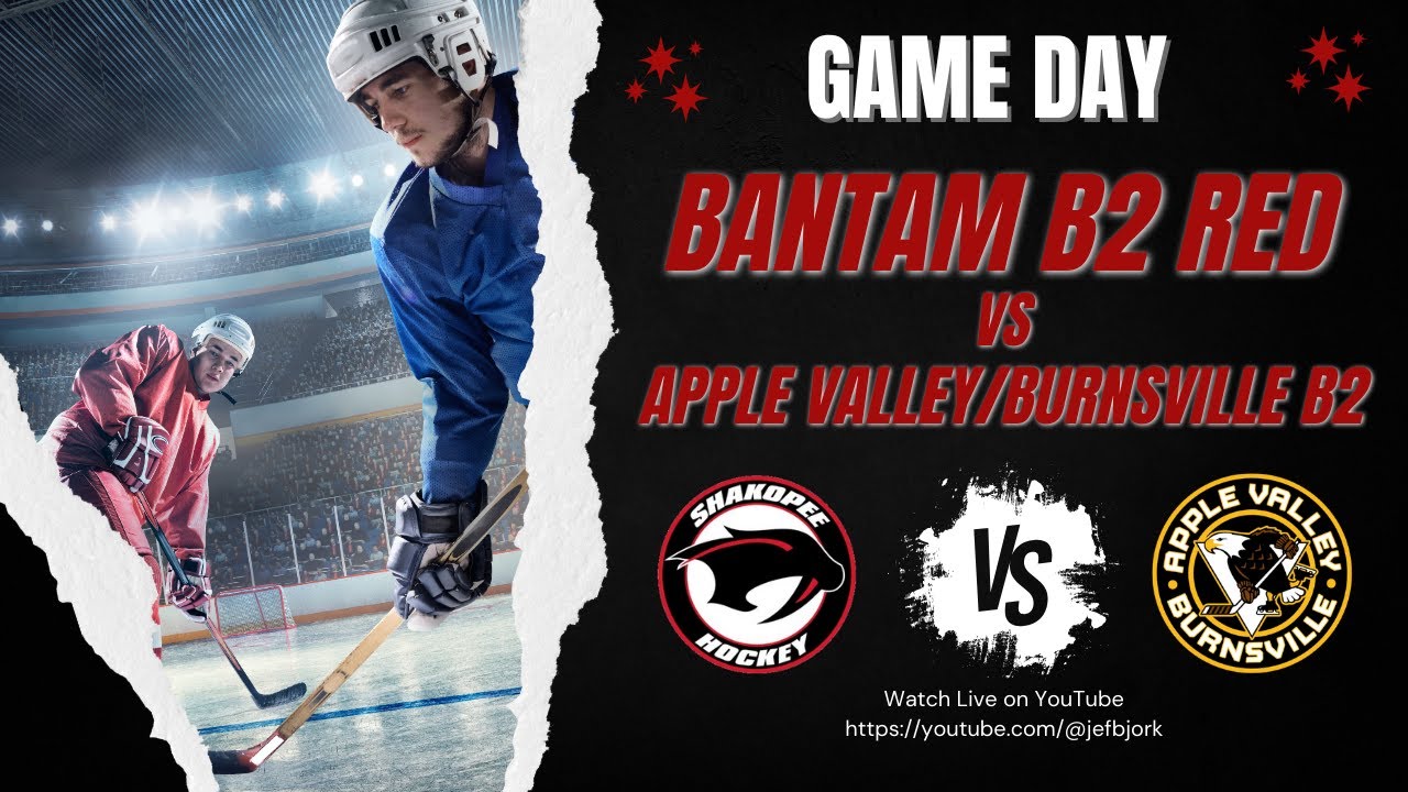 Shakopee BB2 Red vs Apple Valley Burnsville BB2 10/23/2024 - YouTube