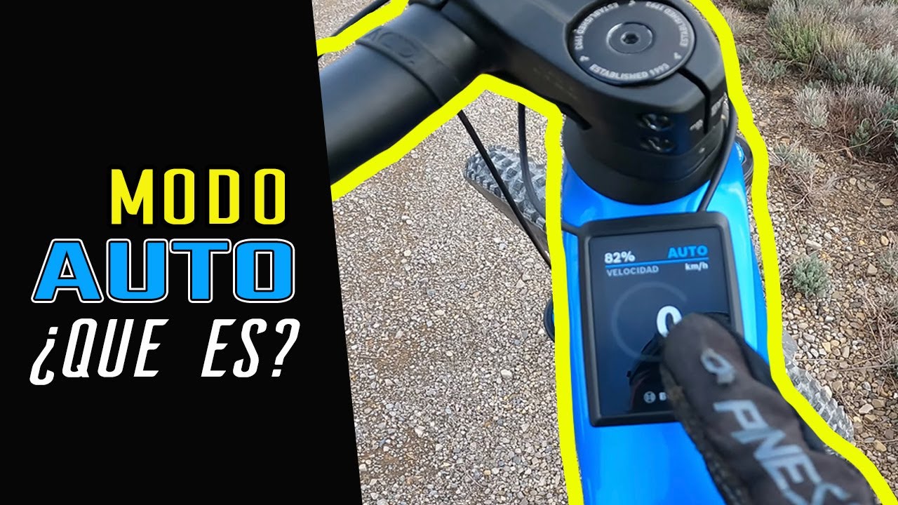 NUEVO MODO DE ASISTENCIA AUTO de BOSCH para Ebikes - YouTube
