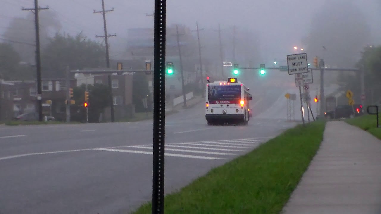 SEPTA BUS: NEW FLYER D40LF 5588 ON ROUTE: 110 PT2 - YouTube