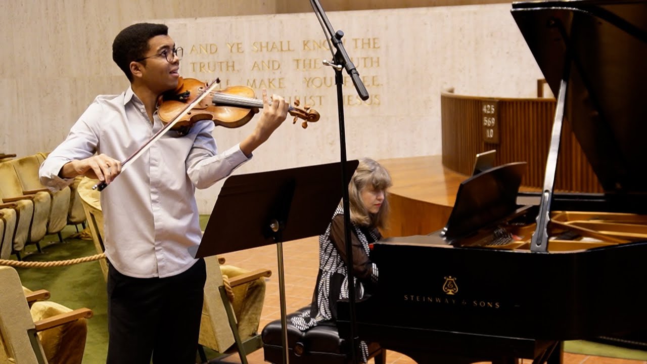 Dame Myra Hess Concert - October 29, 2025 - Grant Houston, violin and ...