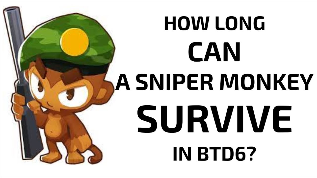 How long Can a Sniper Monkey Survive in BTD6? - YouTube