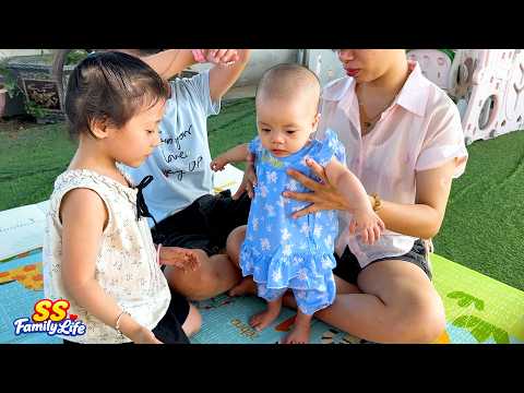 Baby Kim looks very much like Diem when she wears those clothes