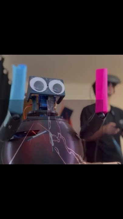 Teabot plays beat saber! A VR controller robot. #robot #vr #arduino ...