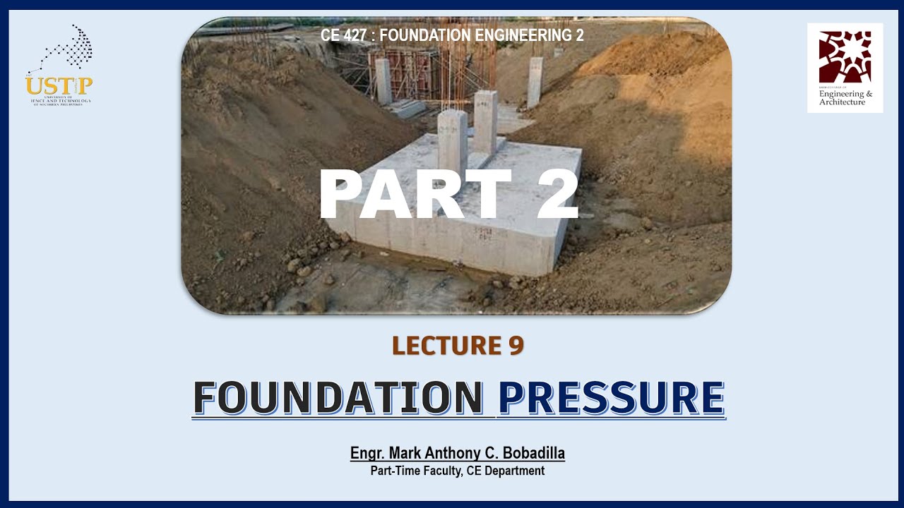 FOUNDATION PRESSURE - PART 2 - YouTube