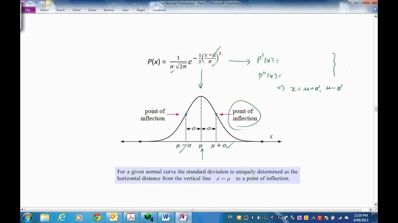 The Normal Distribution Part 1 - YouTube