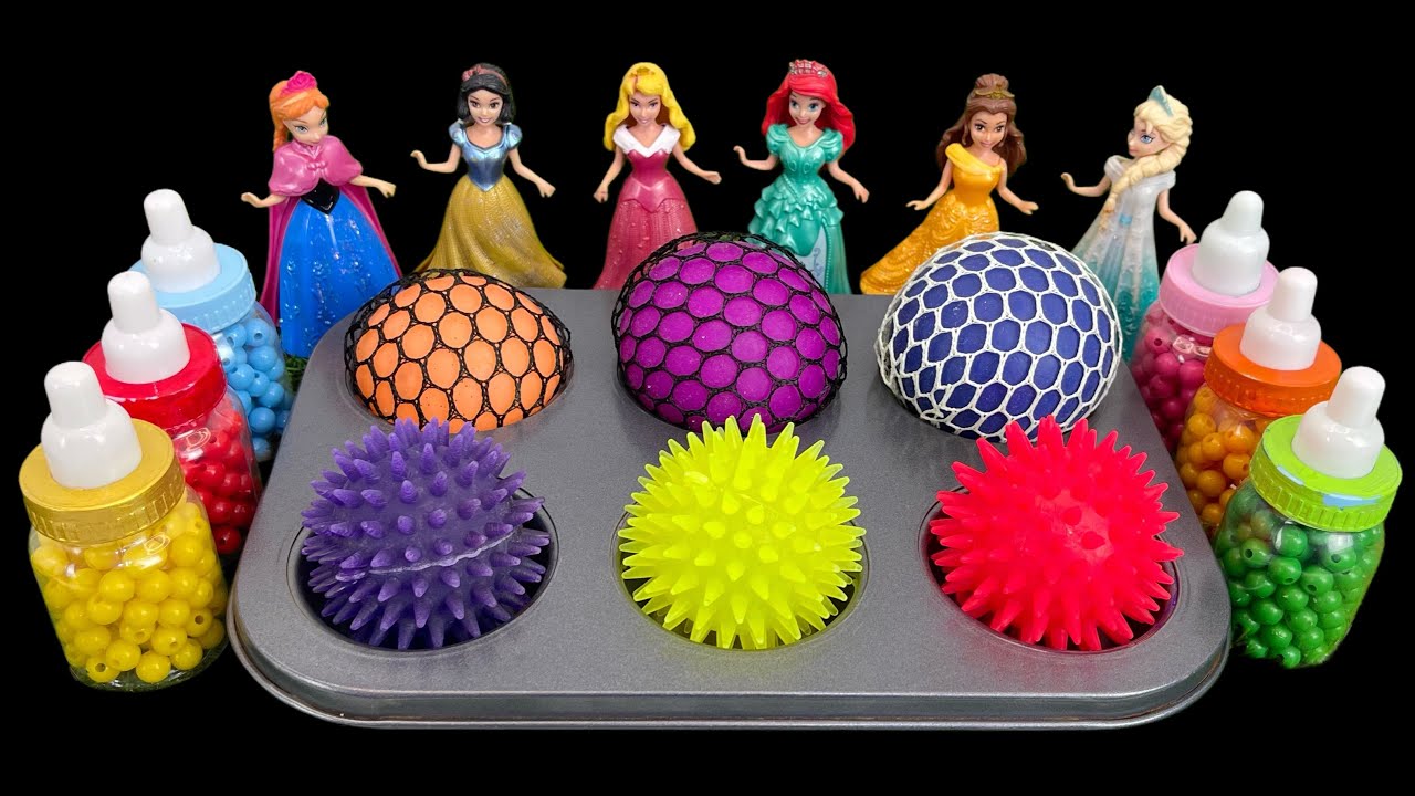 Satisfying Video I How to make Glossy Lolipops in to Heart Pool AND ...