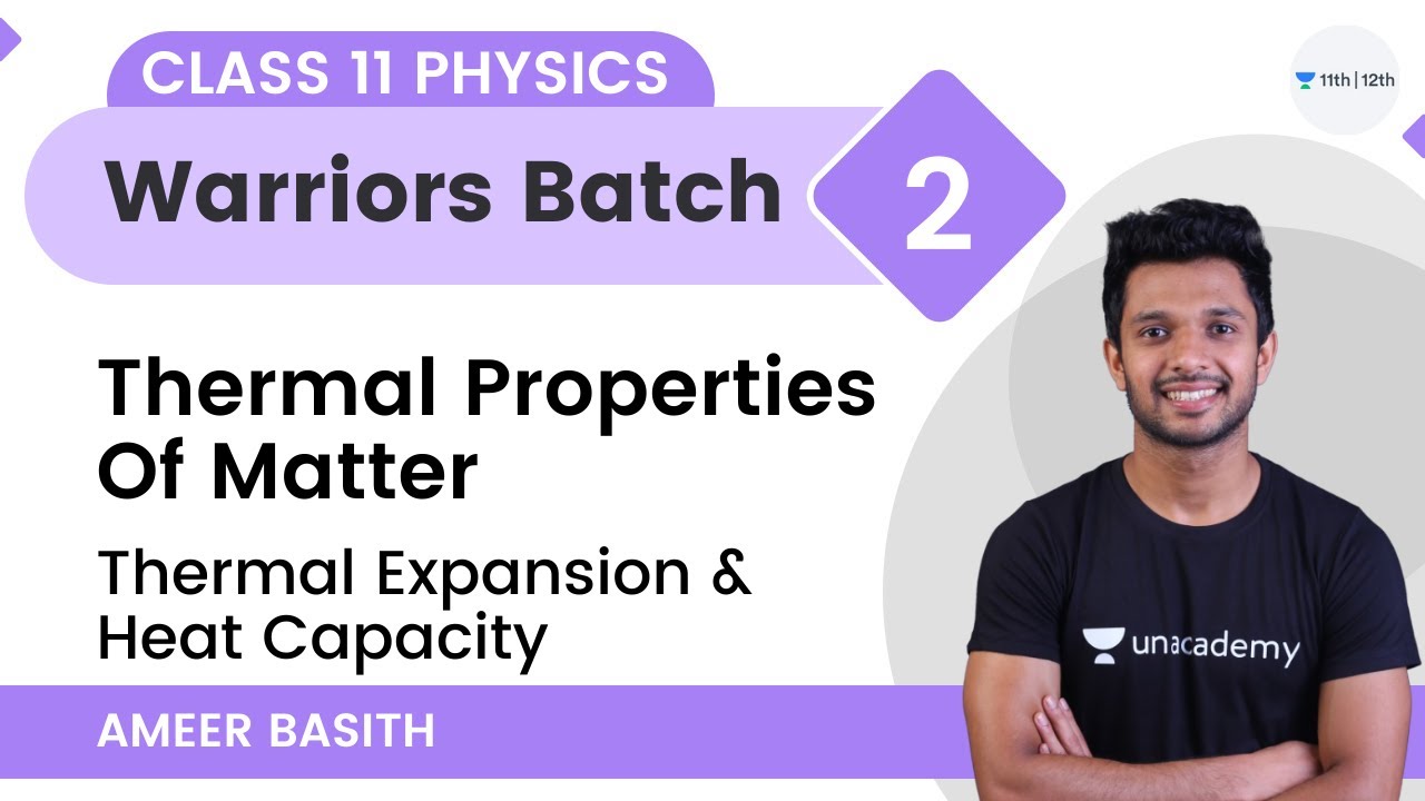 Thermal Properties Of Matter L2 Thermal Expansion Heat Capacity thermal-properties-of-matter-l2-thermal-expansion-heat-capacity