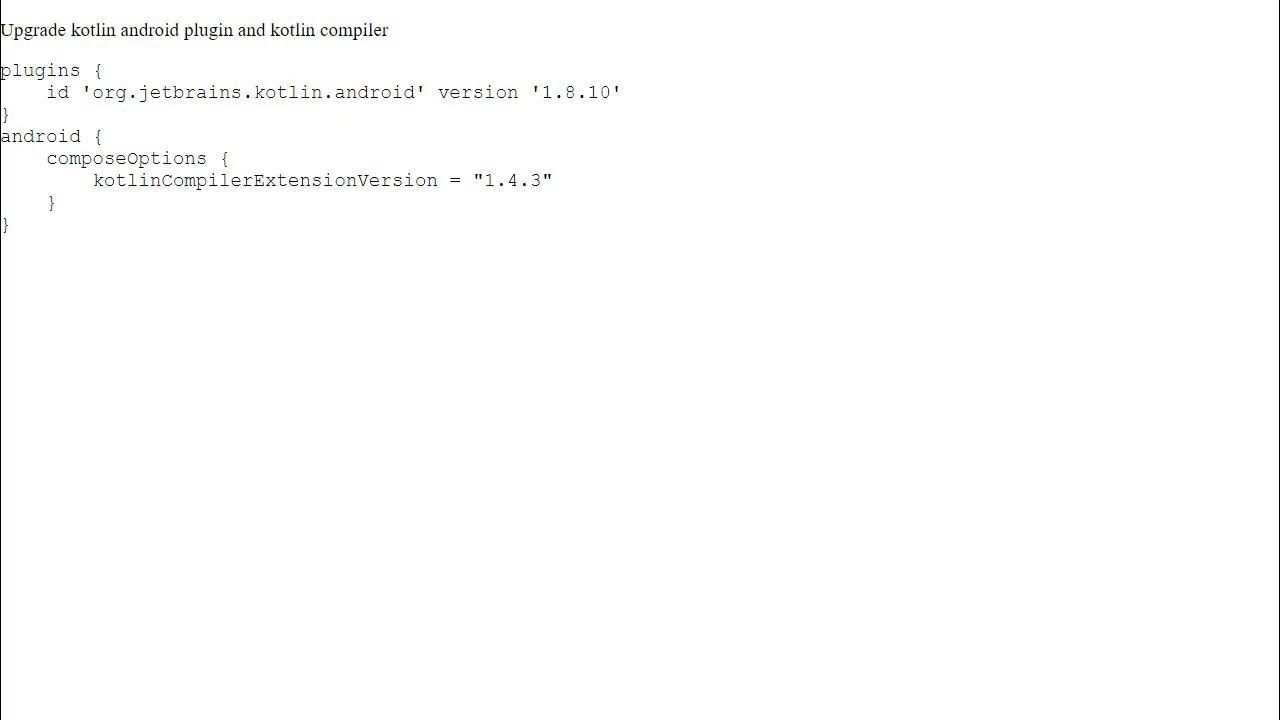 Duplicate class in Kotlin Android - YouTube